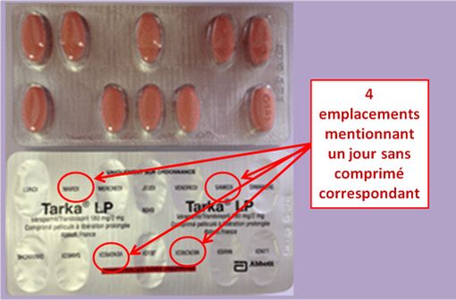 TARKA LP 180 mg/2 mg comprimé pelliculé à libération prolongée ...